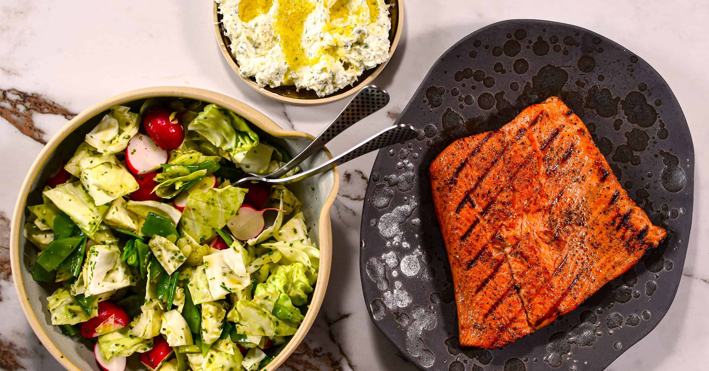 Grillattu kirjolohi Micken tapaan – Kalaneuvos